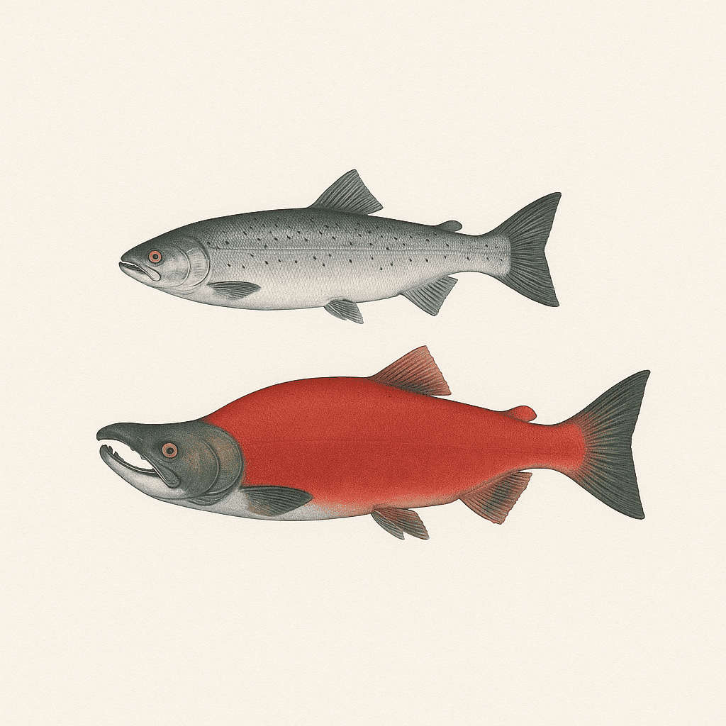 Kokanee Salmon vs Sockeye Salmon - Kokanee Fishing